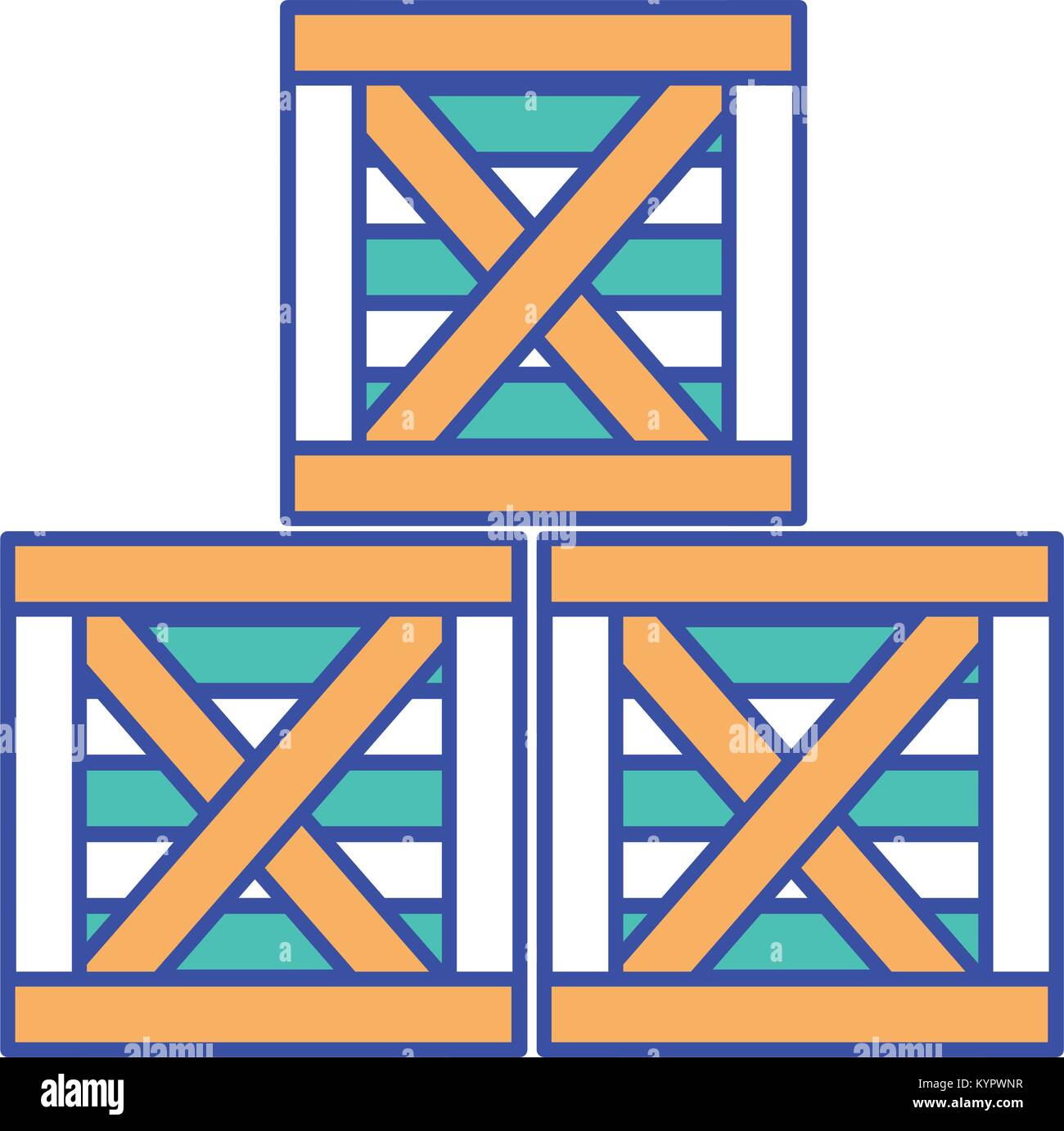 Isolated box design Stock Vector Image & Art - Alamy