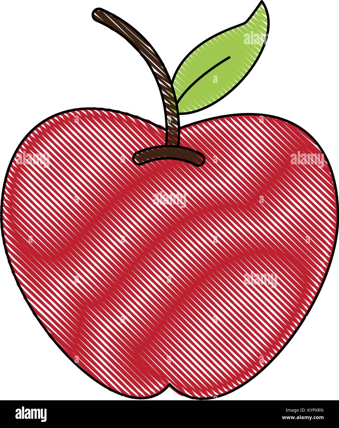 Apple fruit symbol Stock Vector Image & Art - Alamy