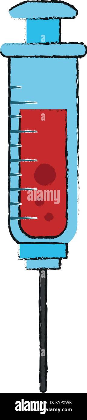 Medical syringe symbol Stock Vector Image & Art - Alamy