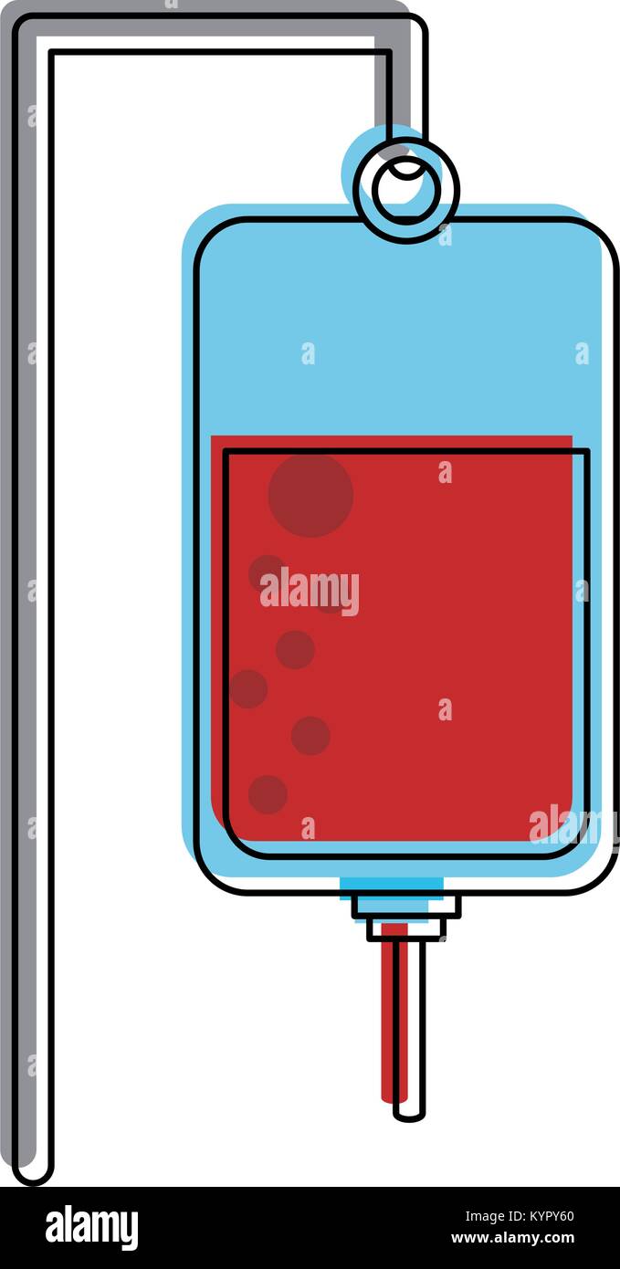Blood bag symbol Stock Vector Image & Art - Alamy