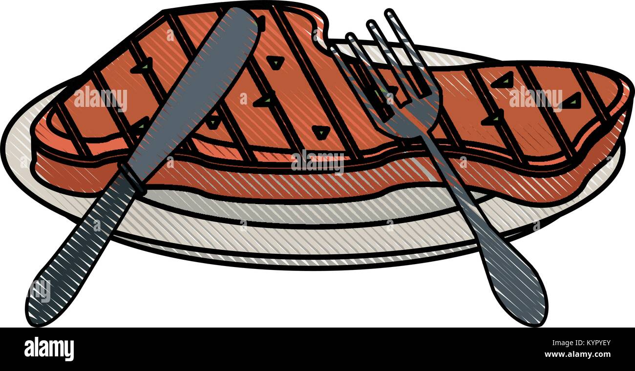 Meat and spice dish Stock Vector Images - Alamy