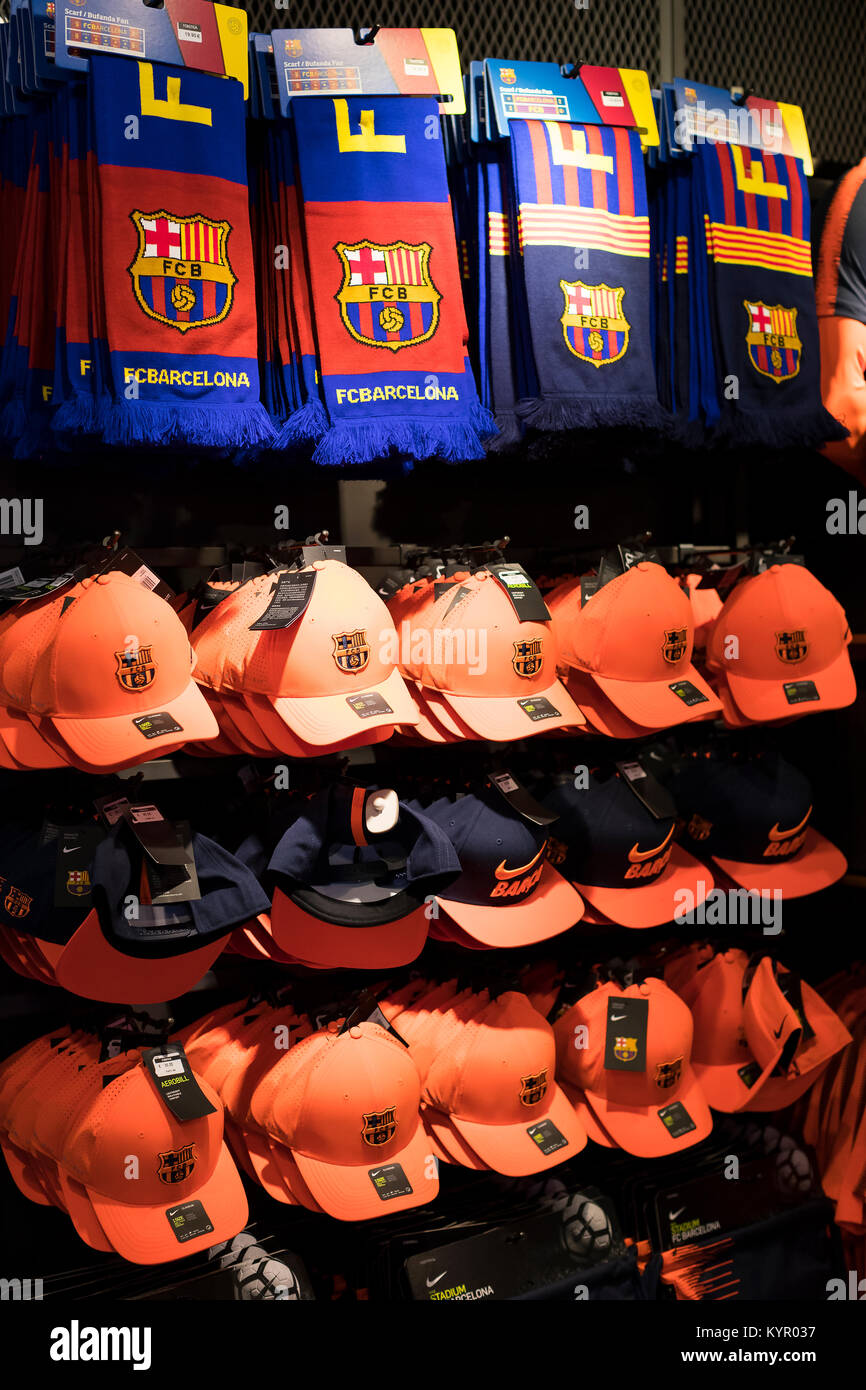 Fc barcelona official store hi-res stock photography and images - Alamy
