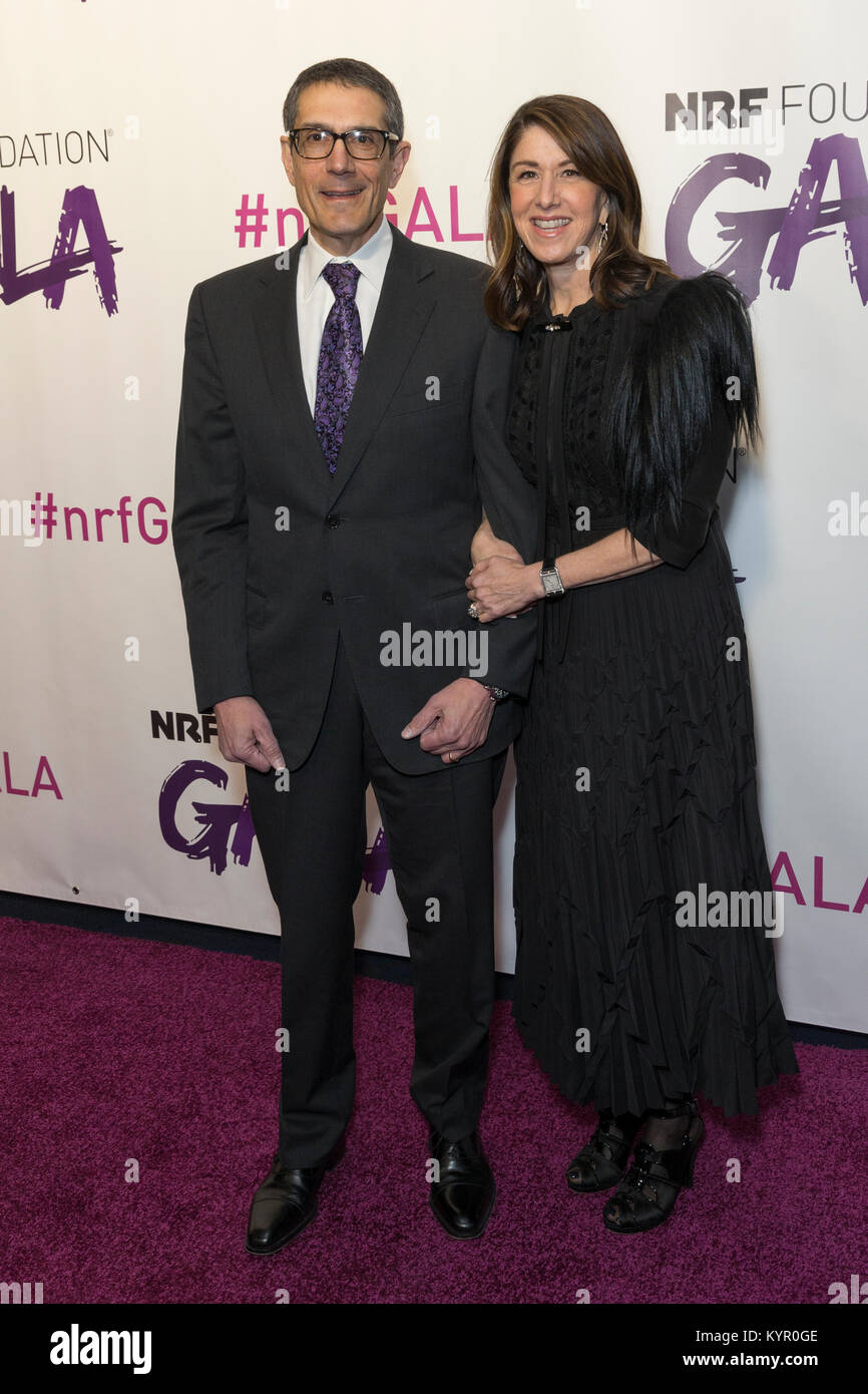 New York, NY - January 14, 2018: Karen Katz President & CEO Neiman ...