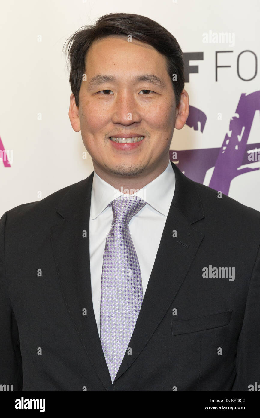 New York, NY - January 14, 2018: James Rhee Chairman and CEO Ashley ...