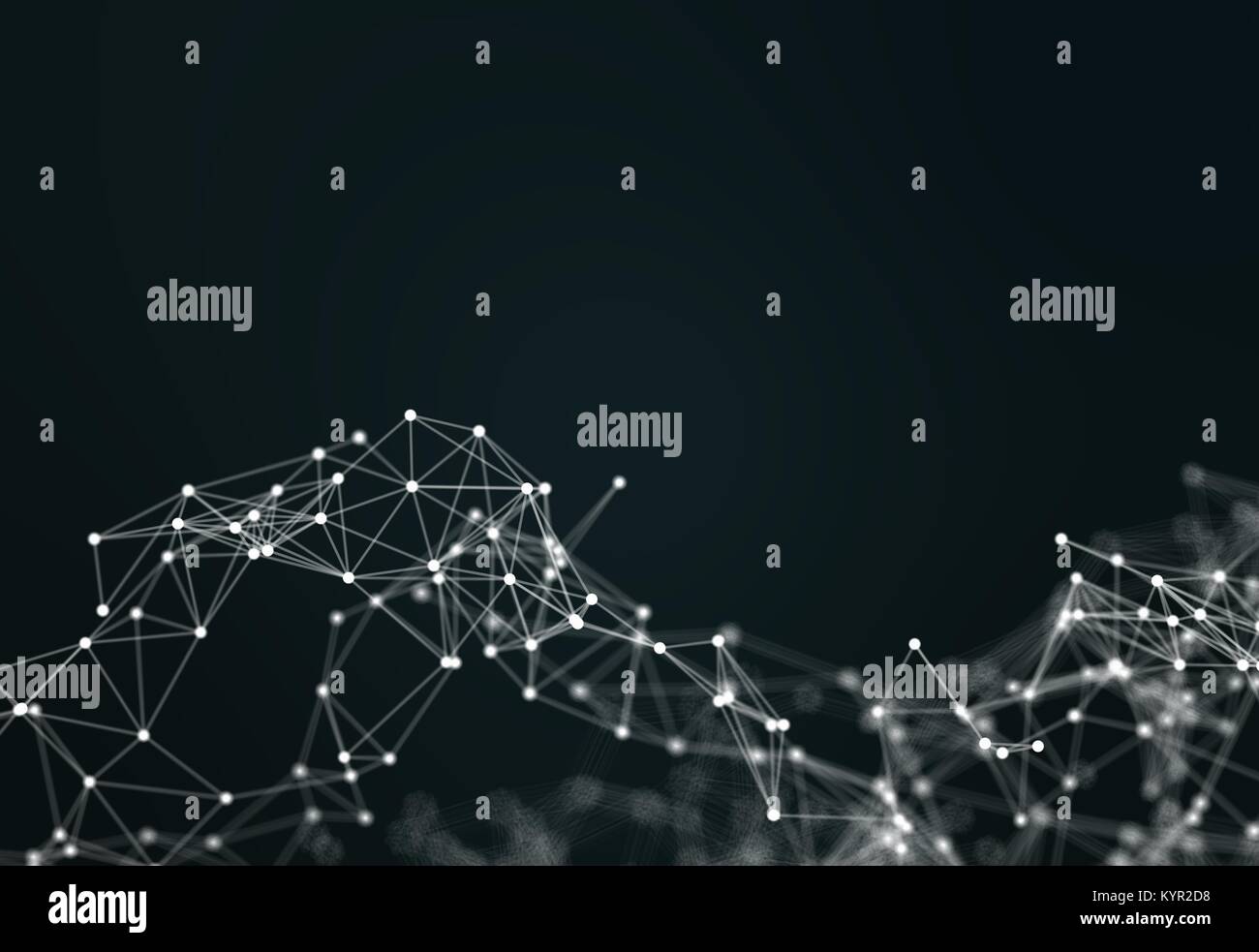 Abstract Particles Background Stock Photo - Alamy
