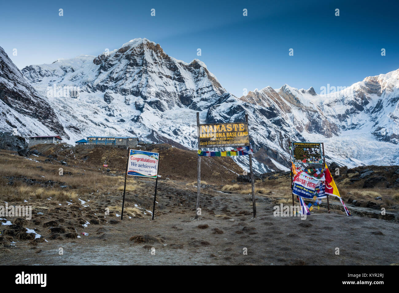 Annapurna base camp, ABC, Nepal, Asia Stock Photo - Alamy