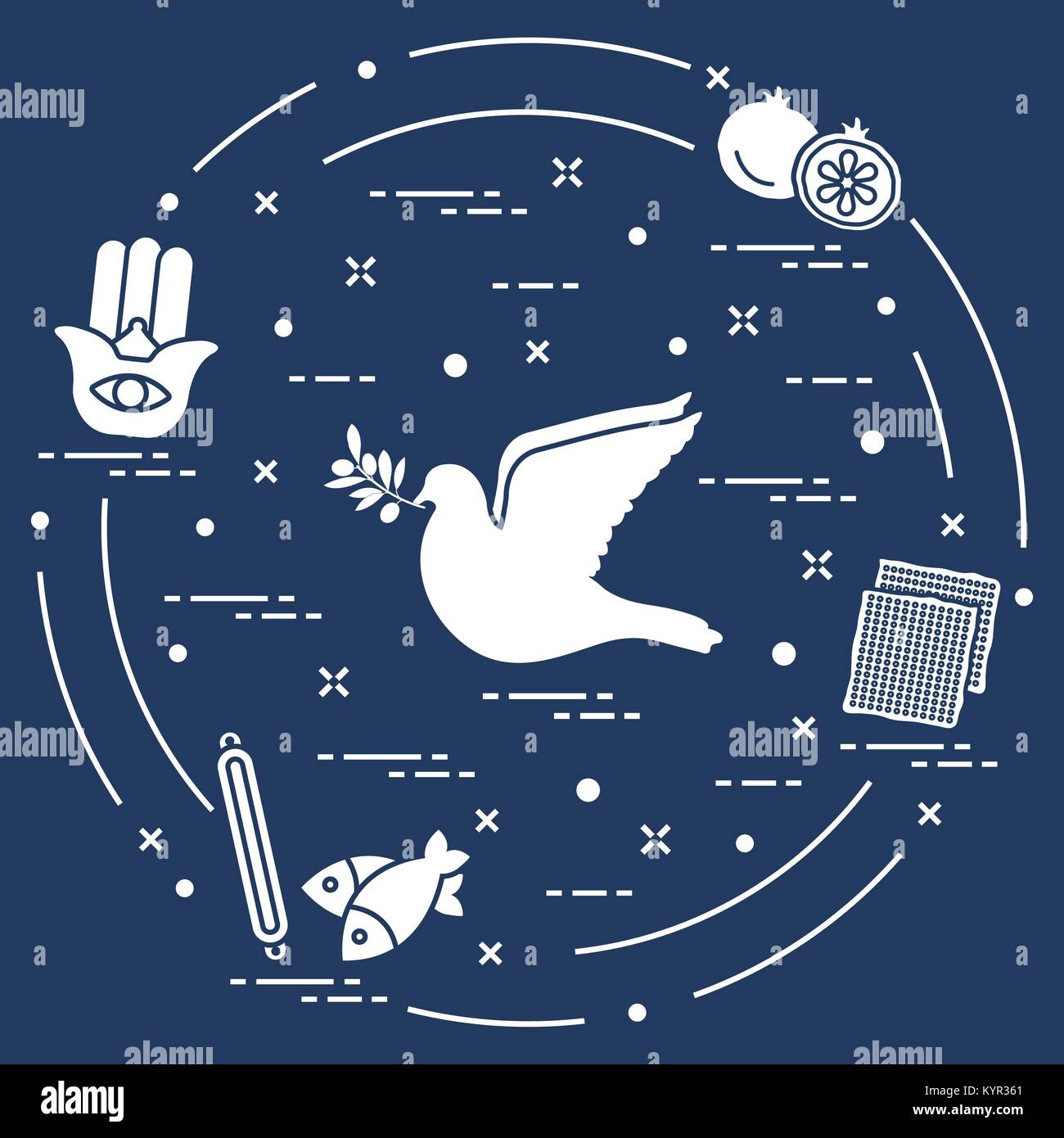 Mezuzah Stock Vector Images - Alamy