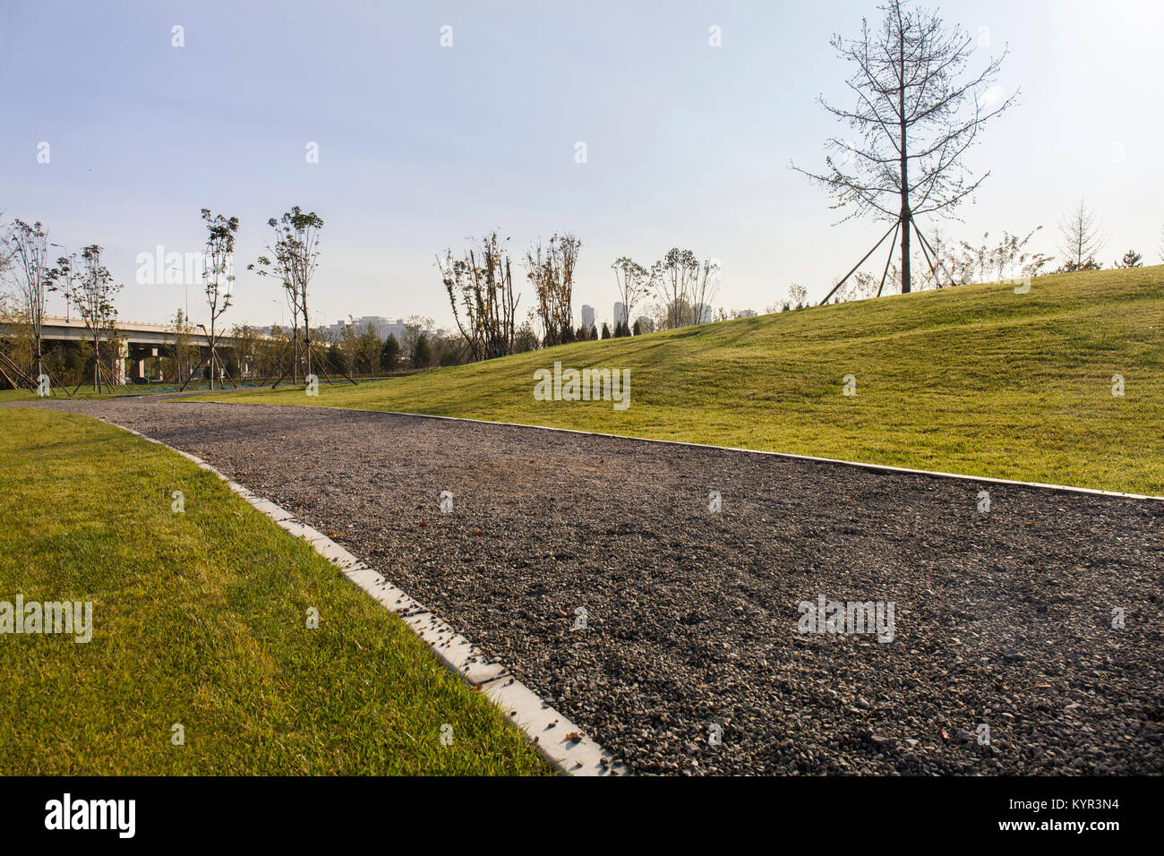 Charming scenery in a park Stock Photo - Alamy