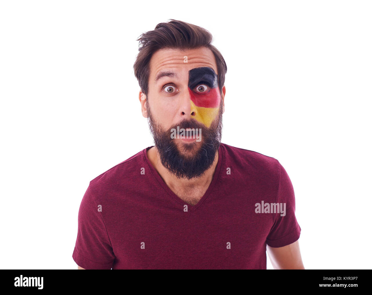 Surprised fan hi-res stock photography and images - Alamy