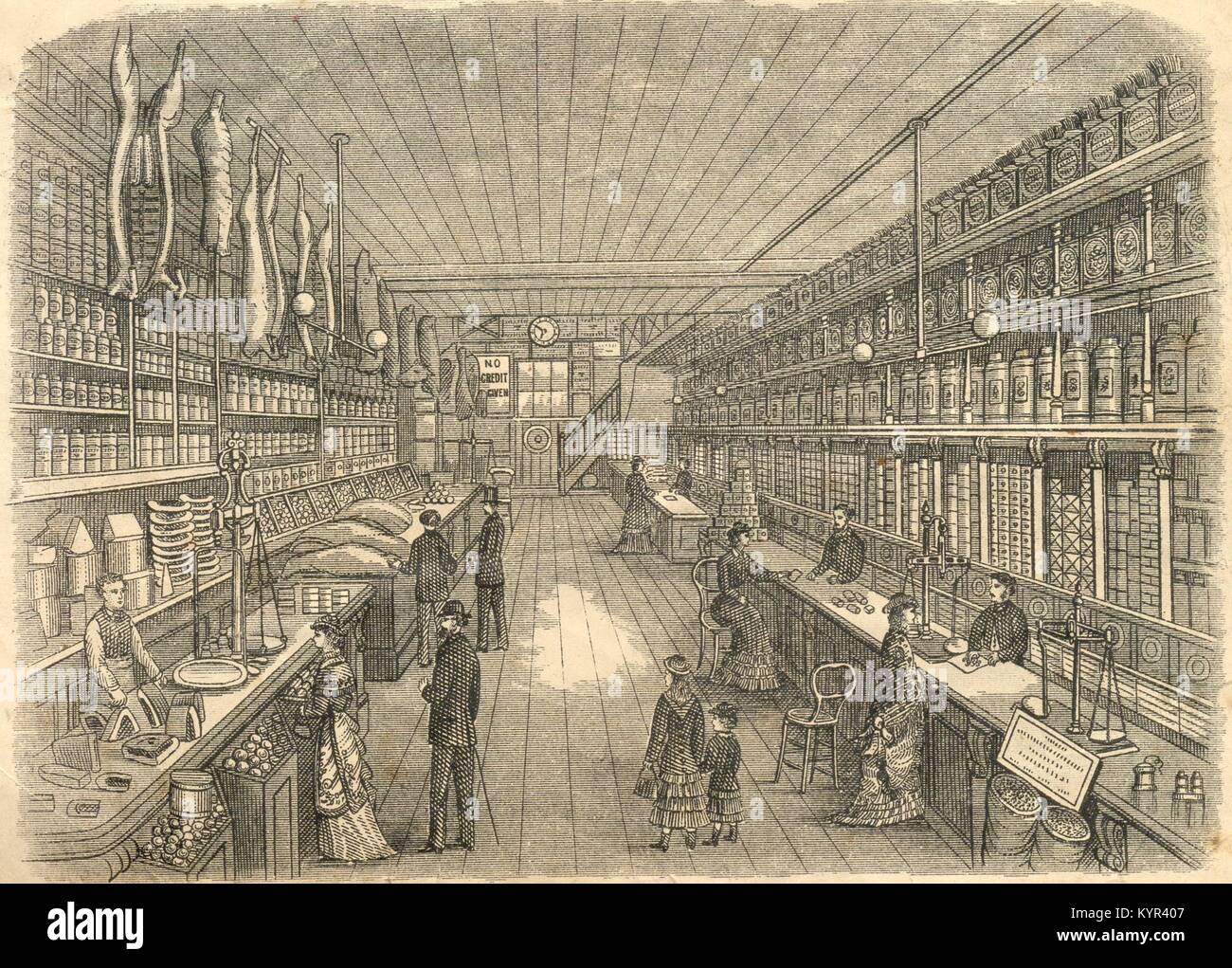 Victorian shop counter interior hi-res stock photography and images - Alamy