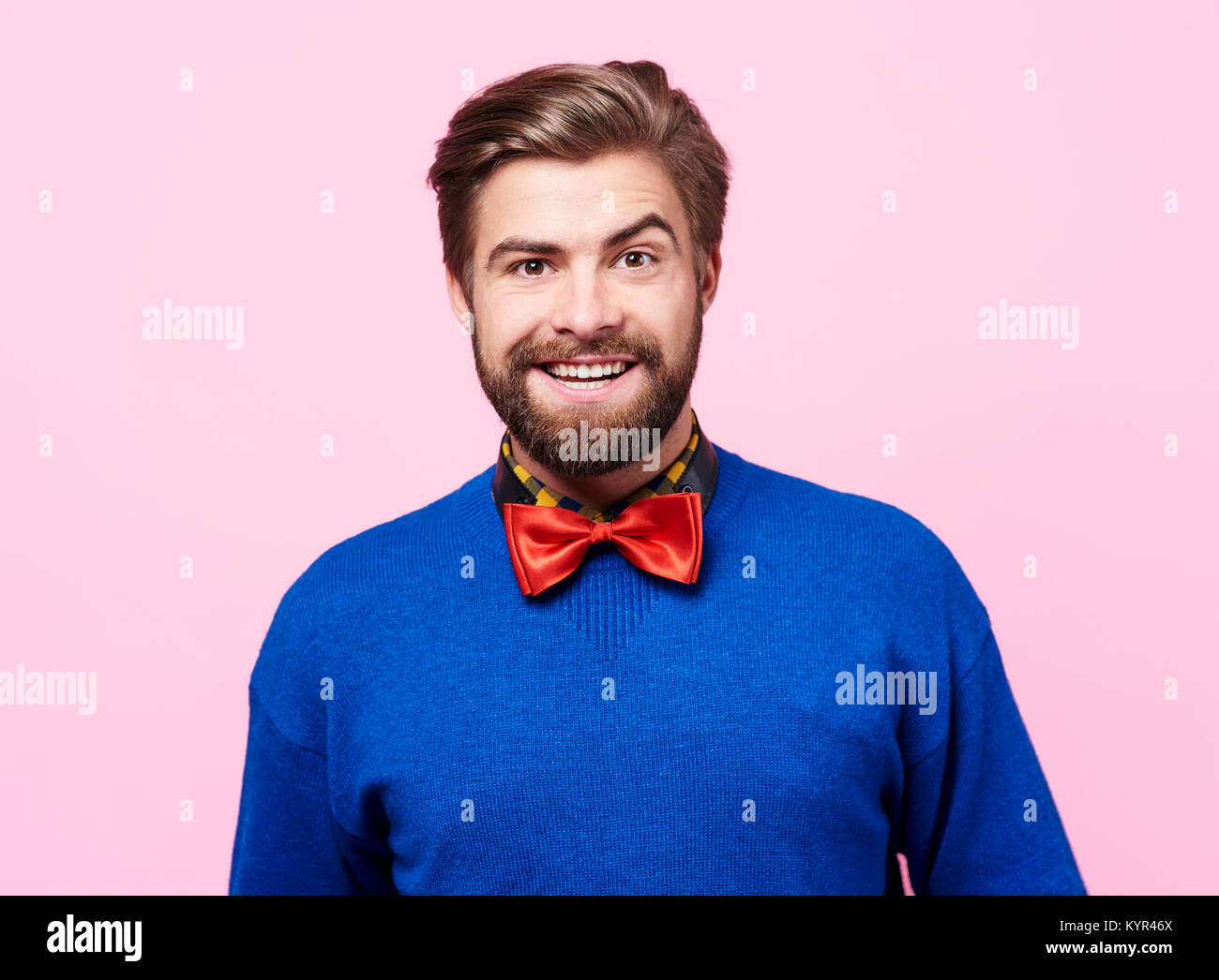 Man making surprised face portrait hi-res stock photography and images ...
