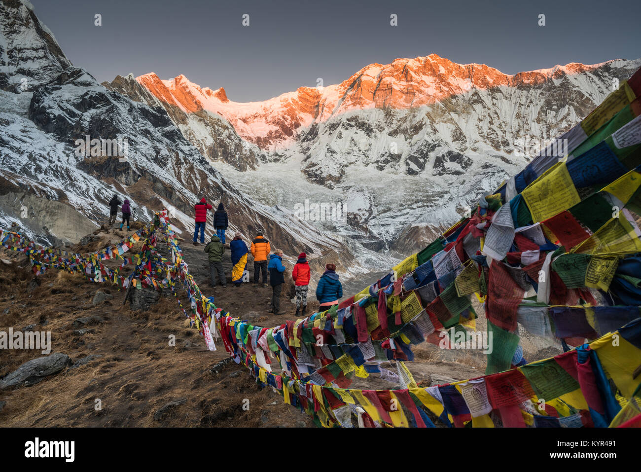 Annapurna base camp, ABC, Nepal, Asia Stock Photo - Alamy