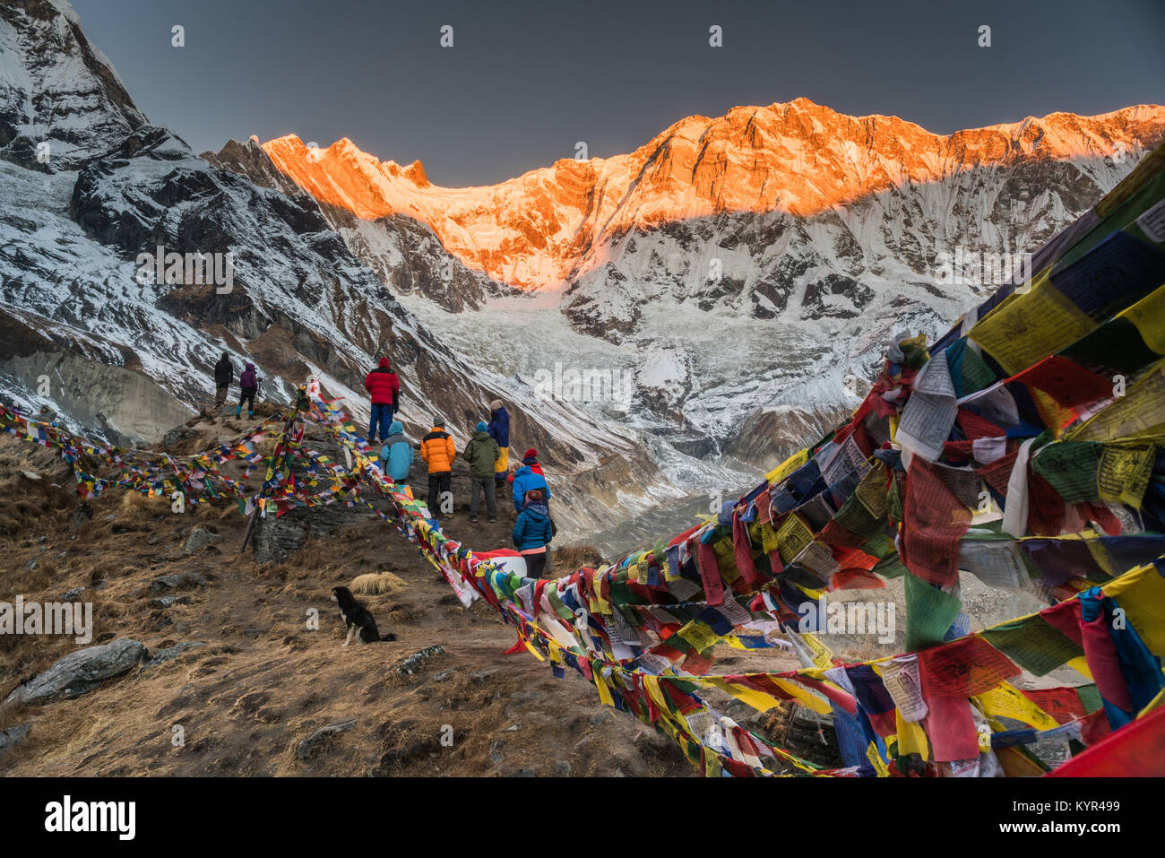 Annapurna base camp, ABC, Nepal, Asia Stock Photo - Alamy