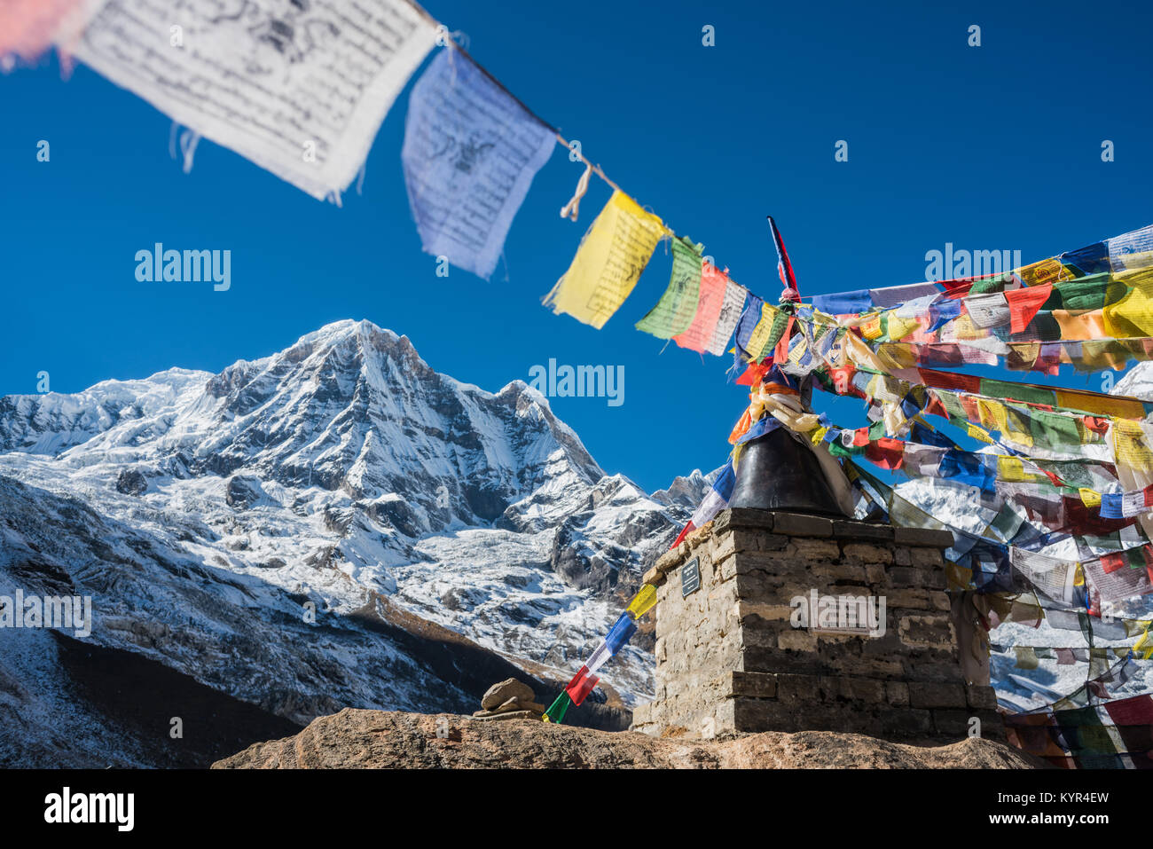 Annapurna base camp abc hi-res stock photography and images - Alamy