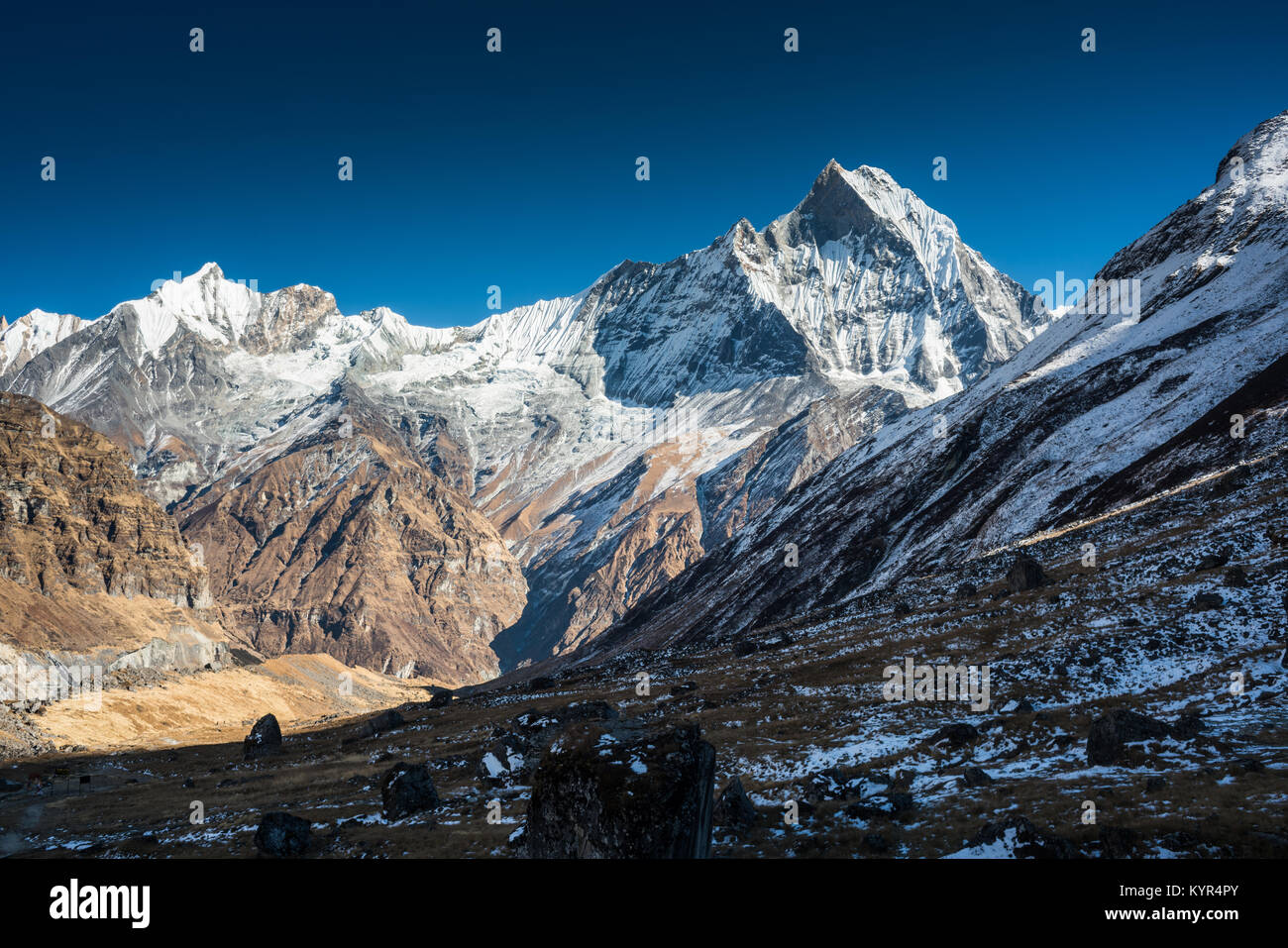 Annapurna base camp, ABC, Nepal, Asia Stock Photo - Alamy