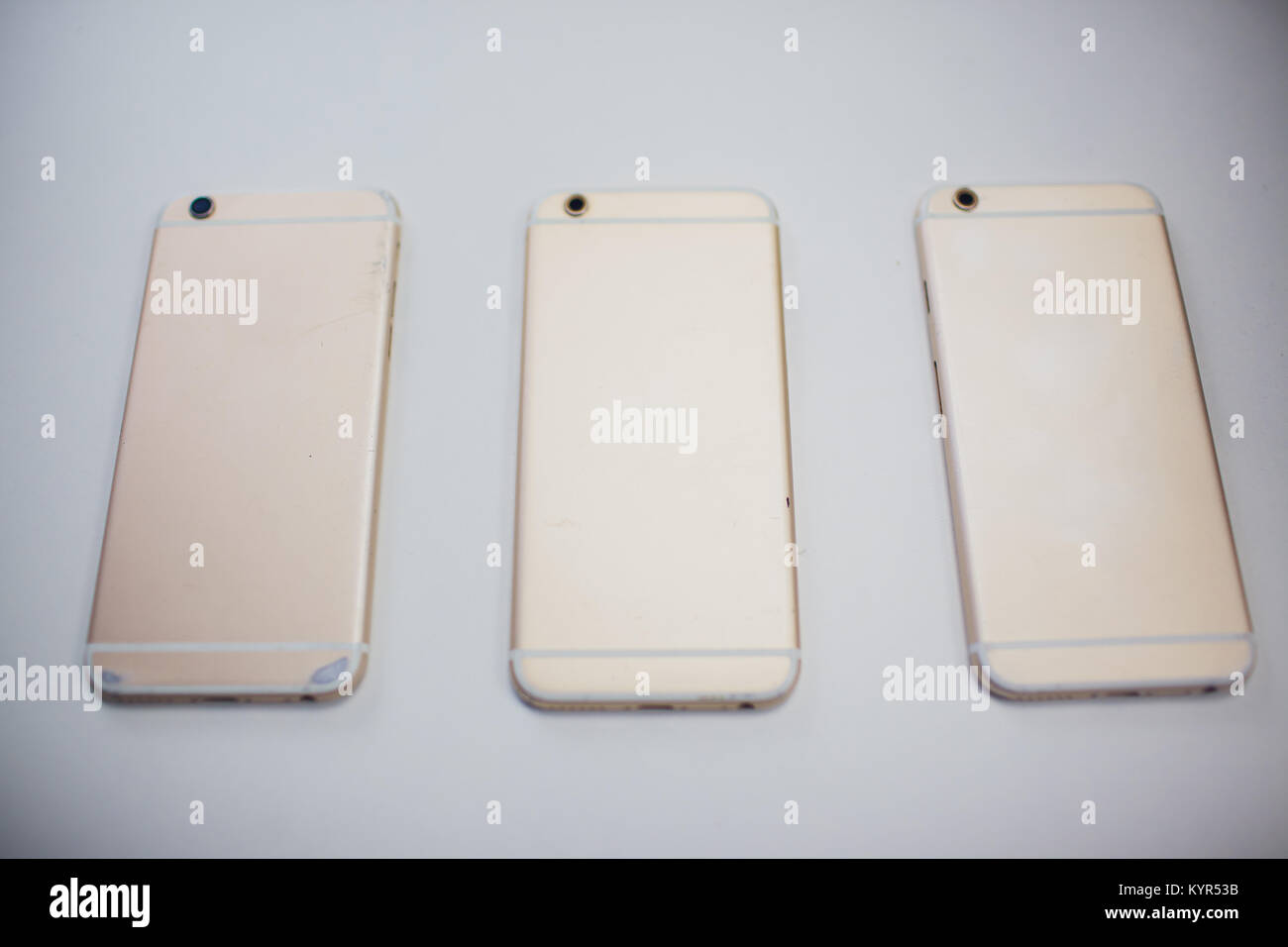 Close-up photos showing process of mobile phone repair Stock Photo - Alamy