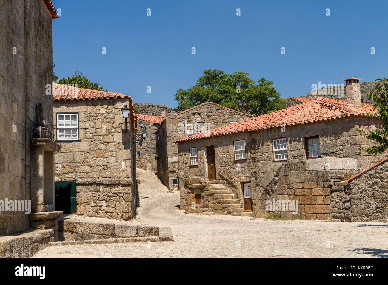 Historical village of Sortelha , Portugal Stock Photo - Alamy