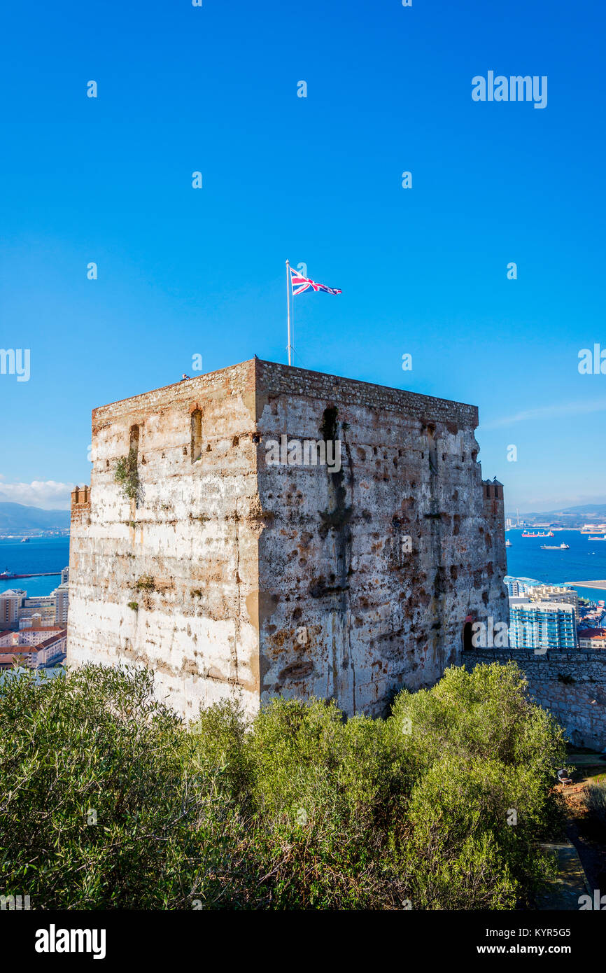 Moorish castle gibraltar hi-res stock photography and images - Alamy