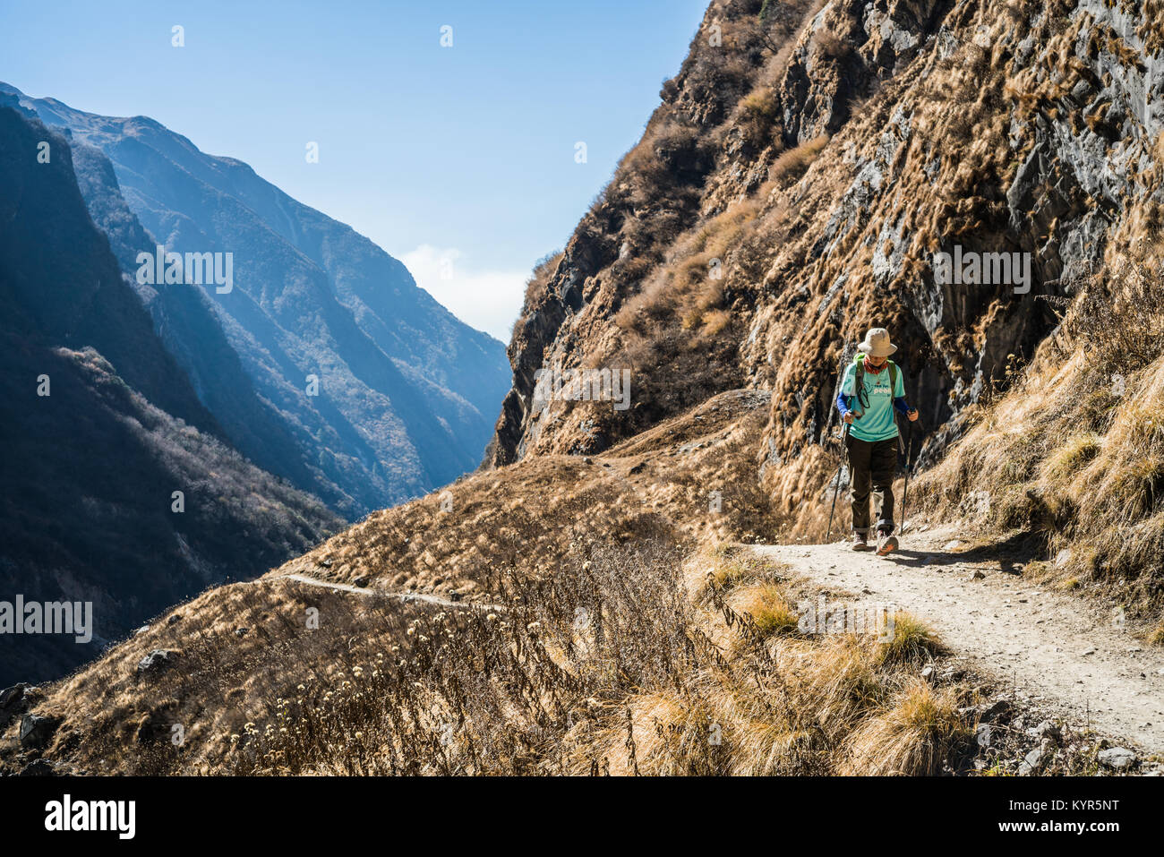 Trekking abc hi-res stock photography and images - Alamy