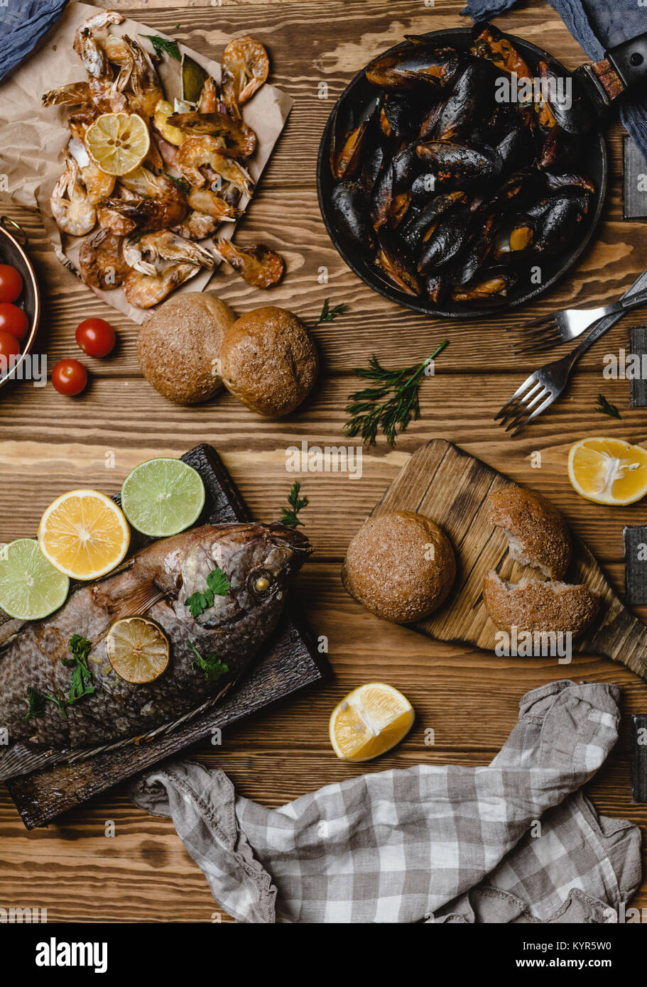 Fish Table High Resolution Stock Photography and Images - Alamy