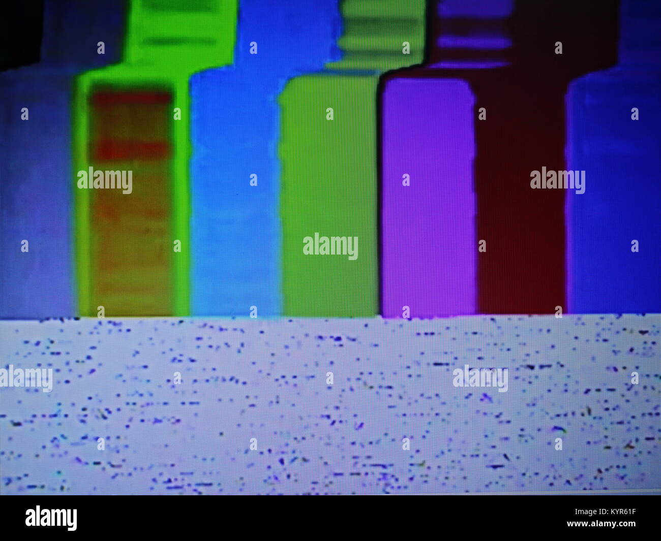 Tv color test pattern hi-res stock photography and images - Alamy