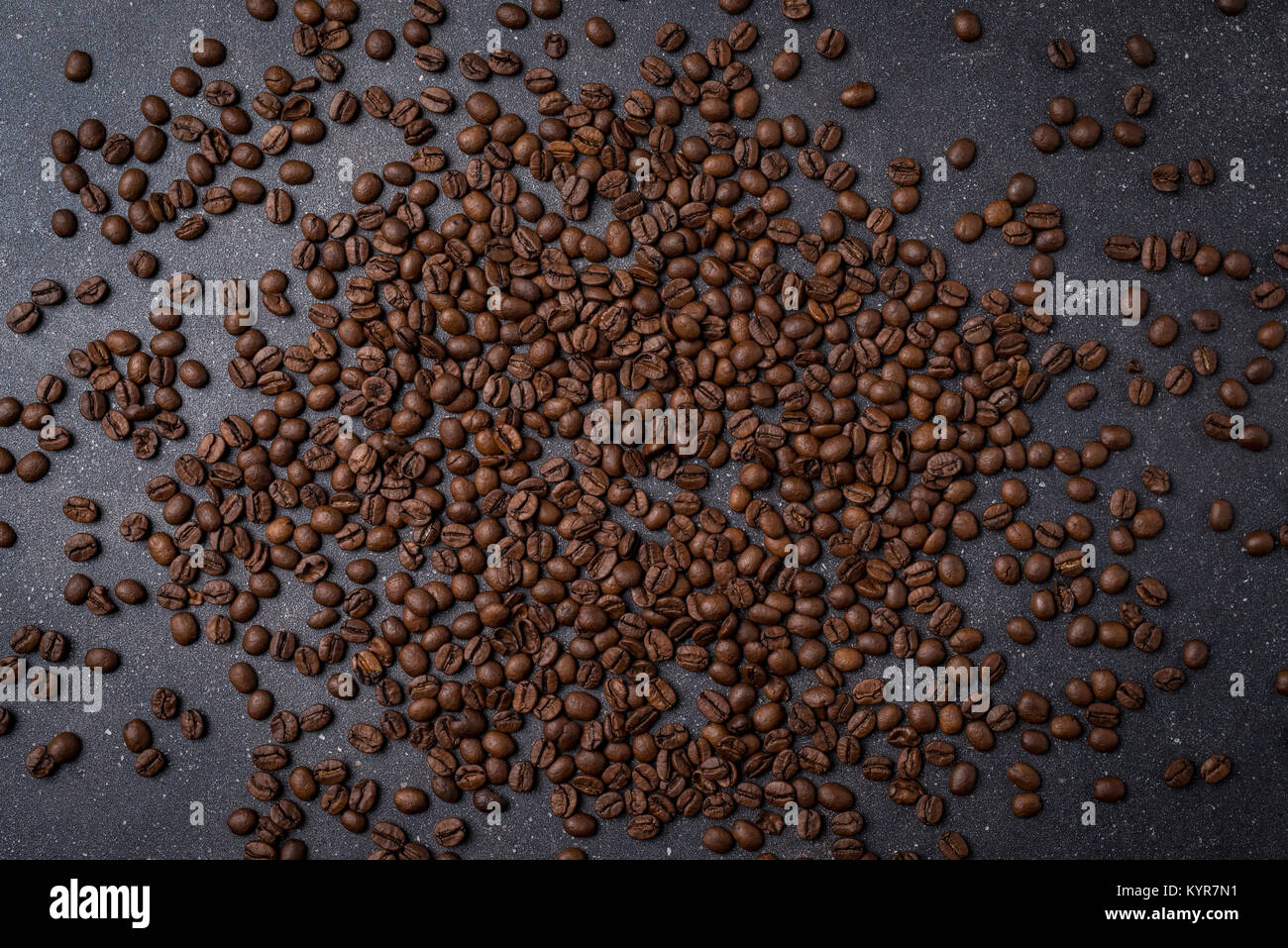 Coffee beans background. Close up Stock Photo - Alamy