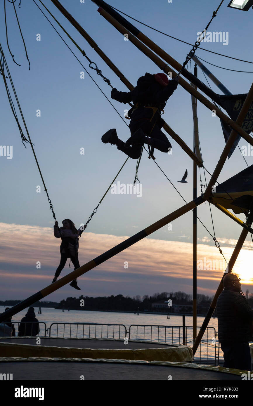 Trampoline harness hi-res stock photography and images - Alamy