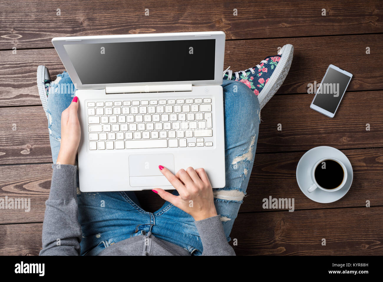 Overhead shot student working hi-res stock photography and images - Alamy