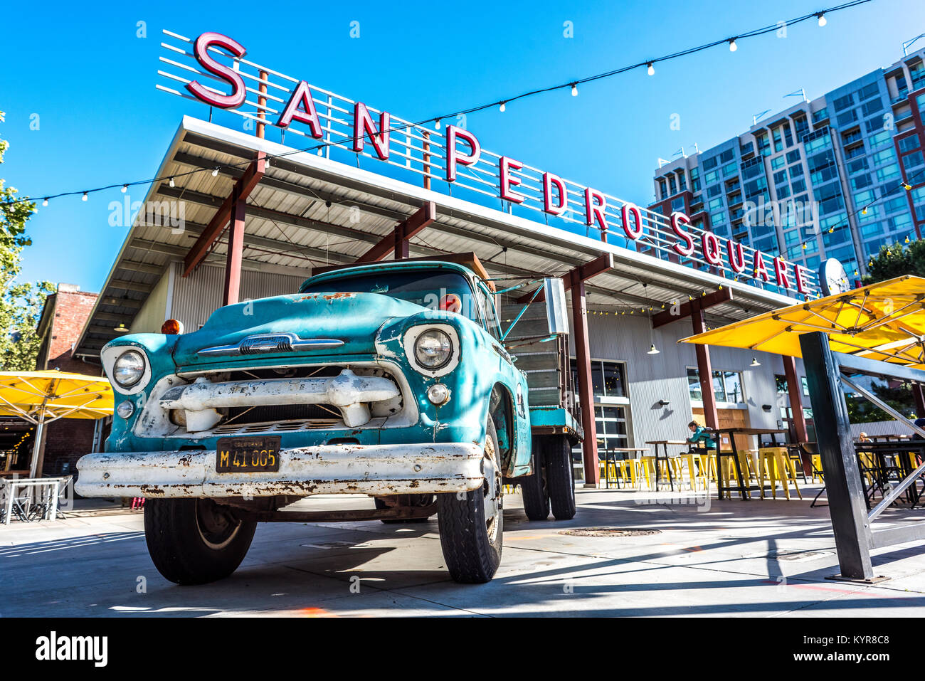 San Pedro Square, San Jose, California, USA Stock Photo - Alamy