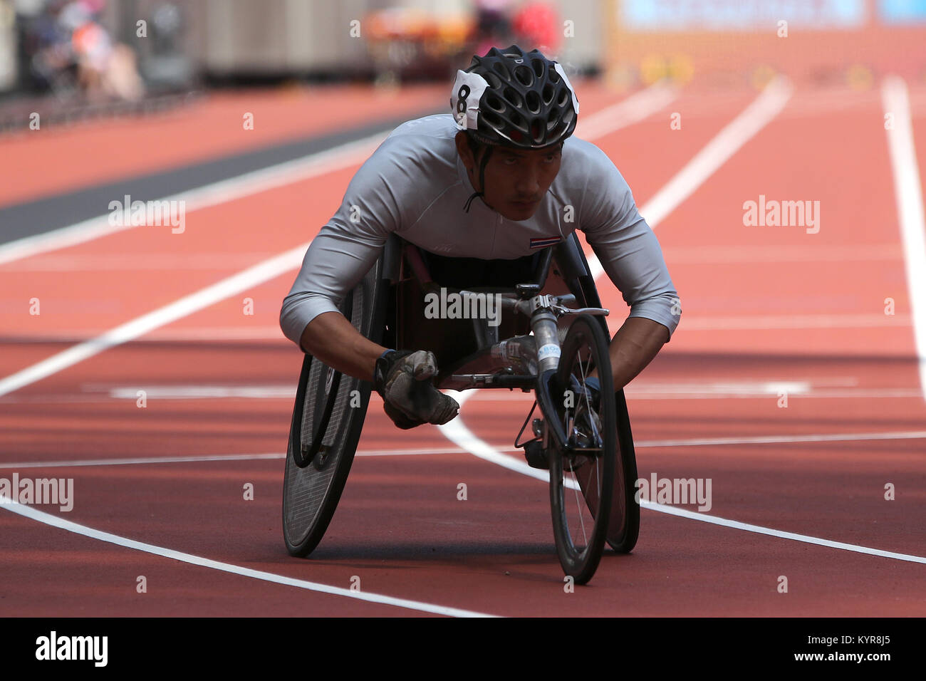 Ekkachai JANTHON of Thailand in the Men's 200m T54 Heats at the World ...