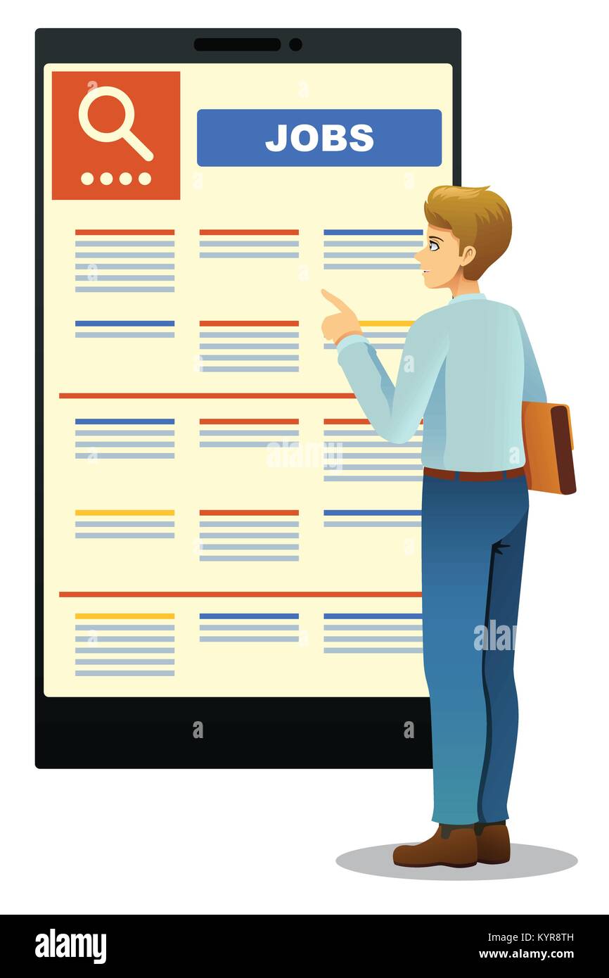 Job posting bulletin board Stock Vector Images - Alamy