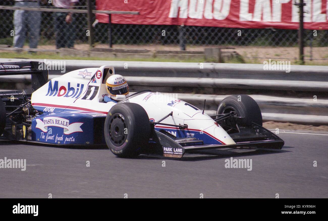 Jason Elliott, Madgwick International, Reynard 91D, Brirish Formula 2 ...