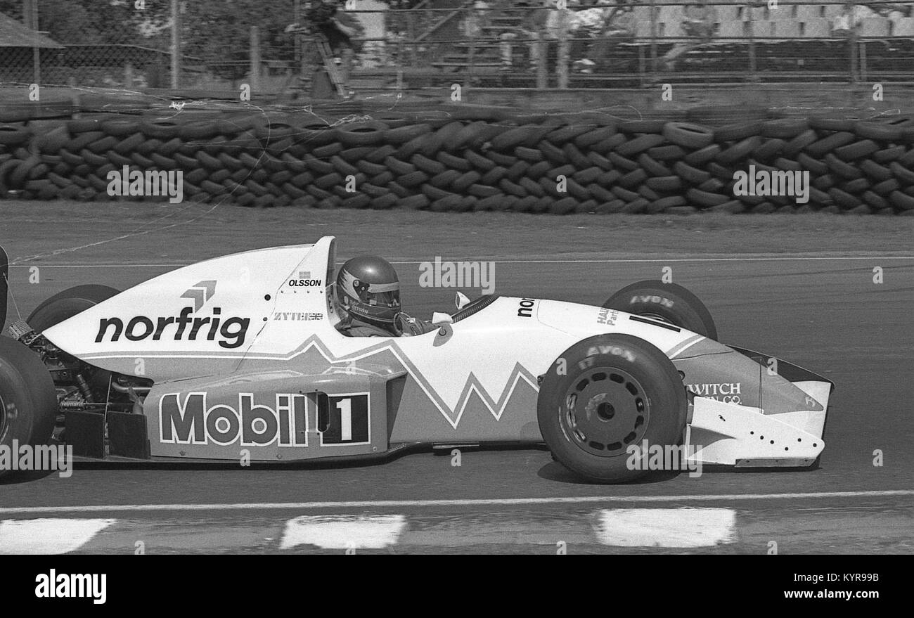 Peter Olsson, Phoenix Racing, Reynard 91D, Brirish Formula 2 ...