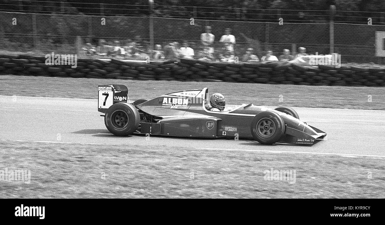 Mark Albon, Team Essex Racing, Reynard 91D, Brirish Formula 2 ...