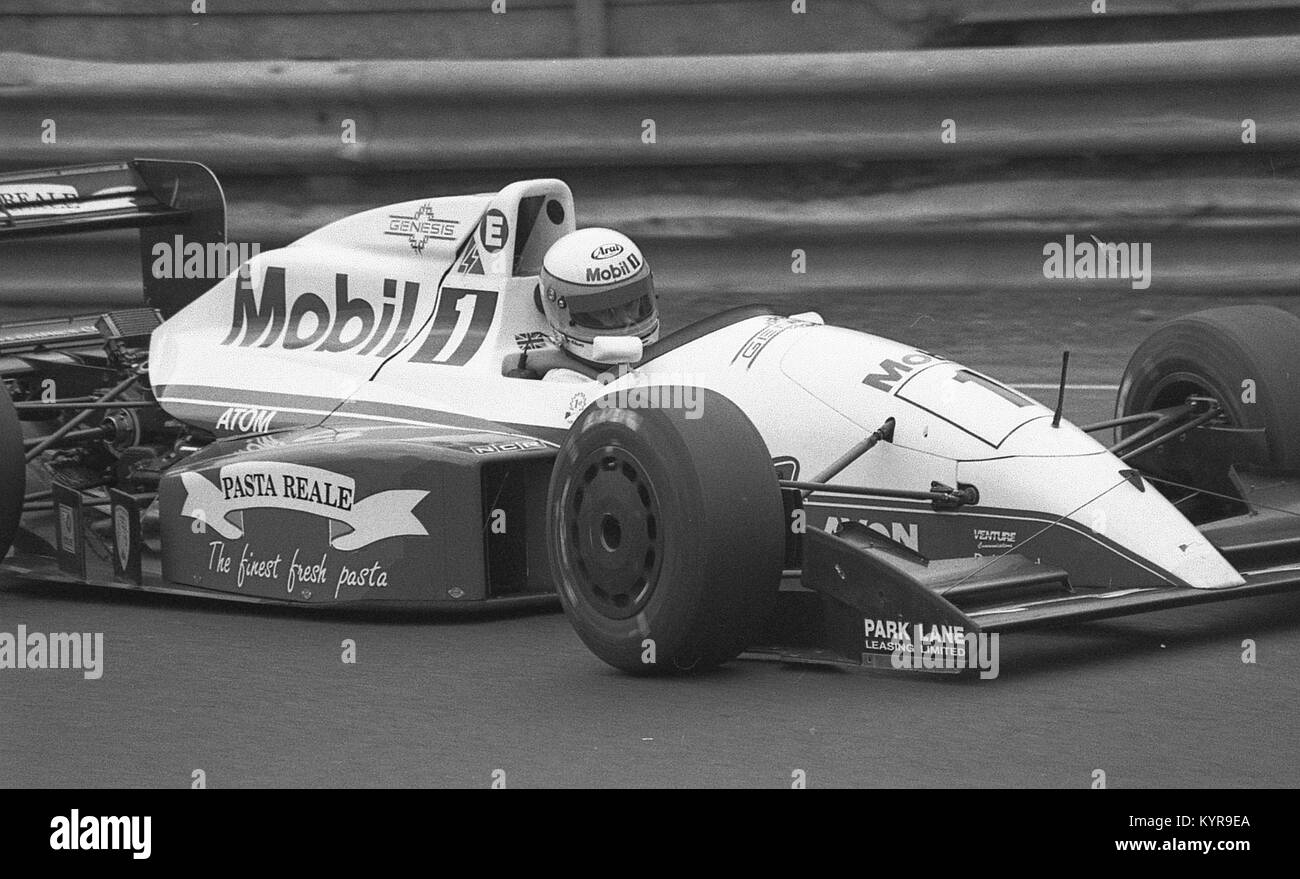 Jason Elliott, Madgwick International, Reynard 91D, Brirish Formula 2 ...