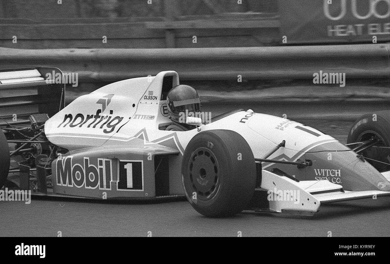 Peter Olsson, Phoenix Racing, Reynard 91D, Brirish Formula 2 ...