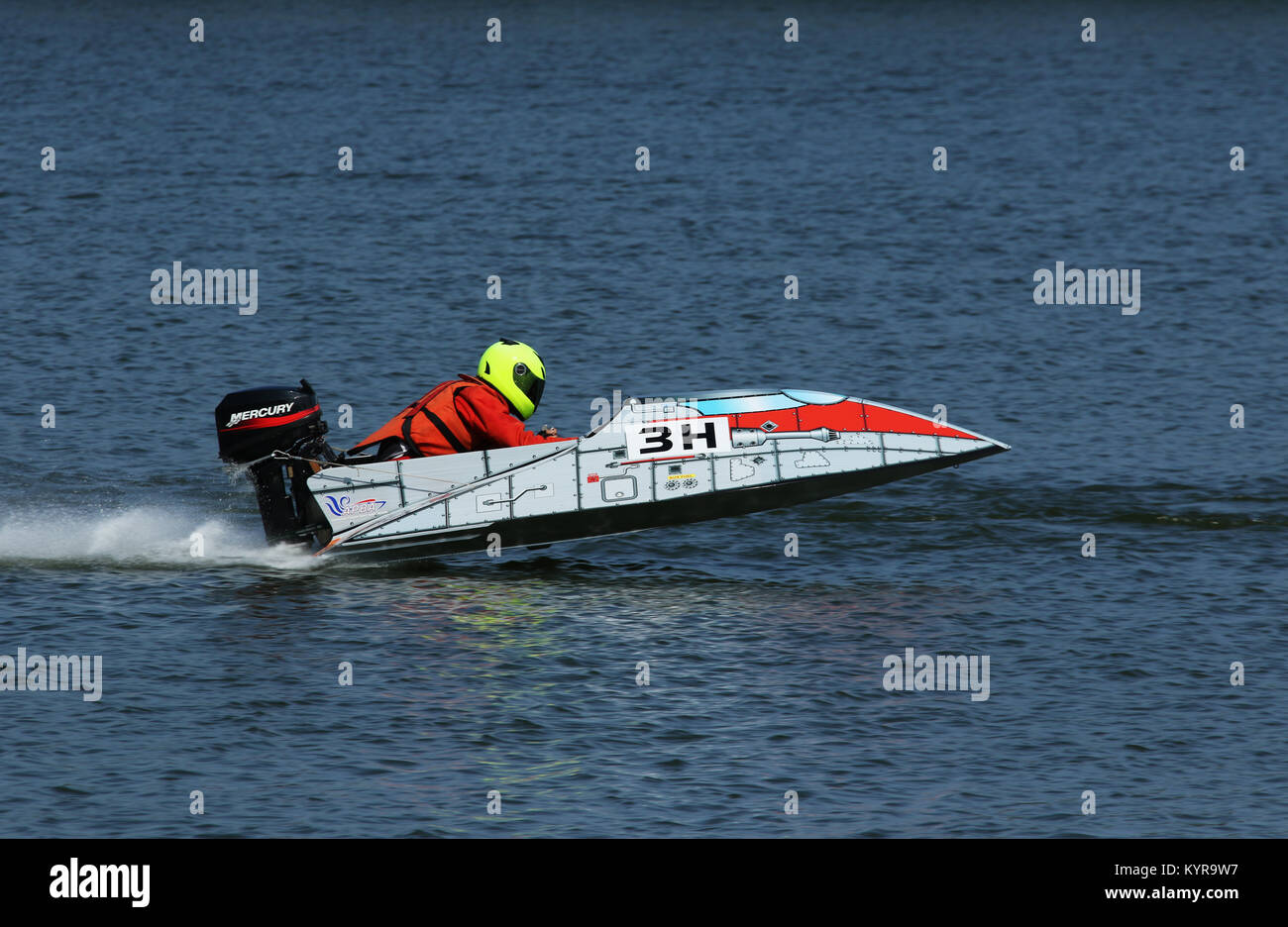 Boat 3H. Outboard Hydroplane boat races. Dayton Record Runs Regatta ...