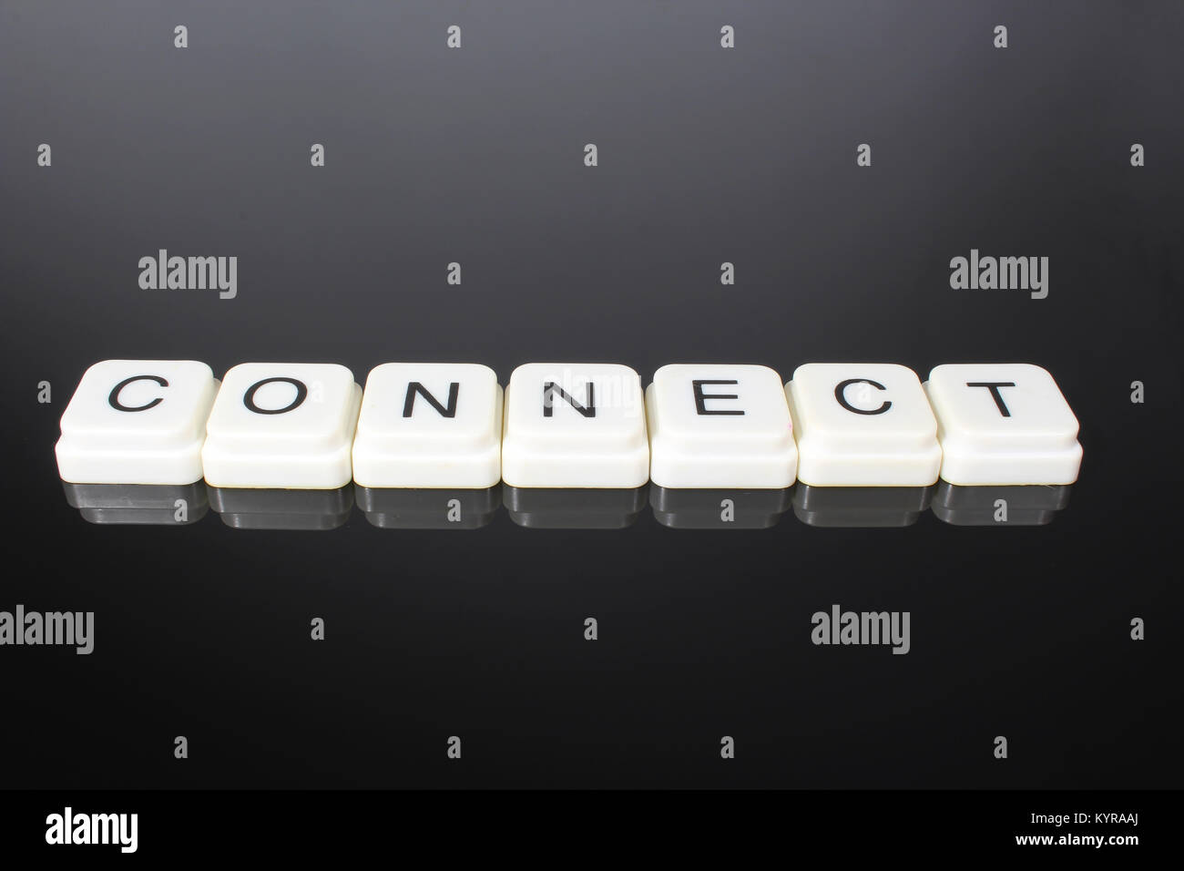 Connect text word title caption label cover backdrop background ...