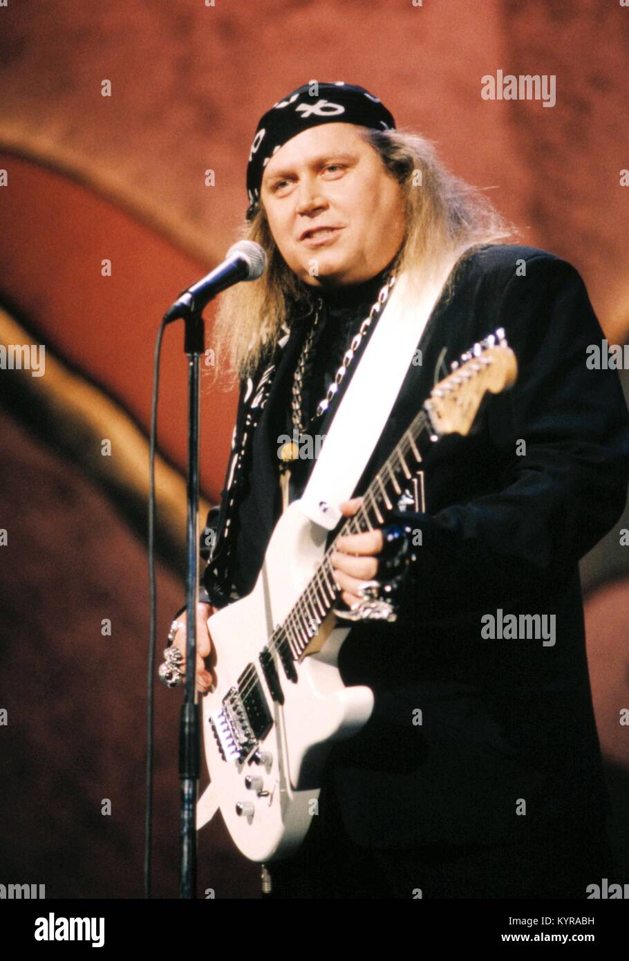 Sam Kinison performing in New York City in1989. ©RTKirsch / MediaPunch ...