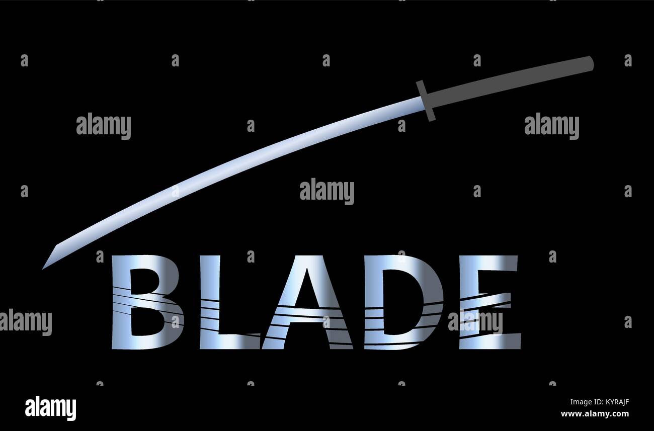 Blade logo Stock Vector Images - Alamy