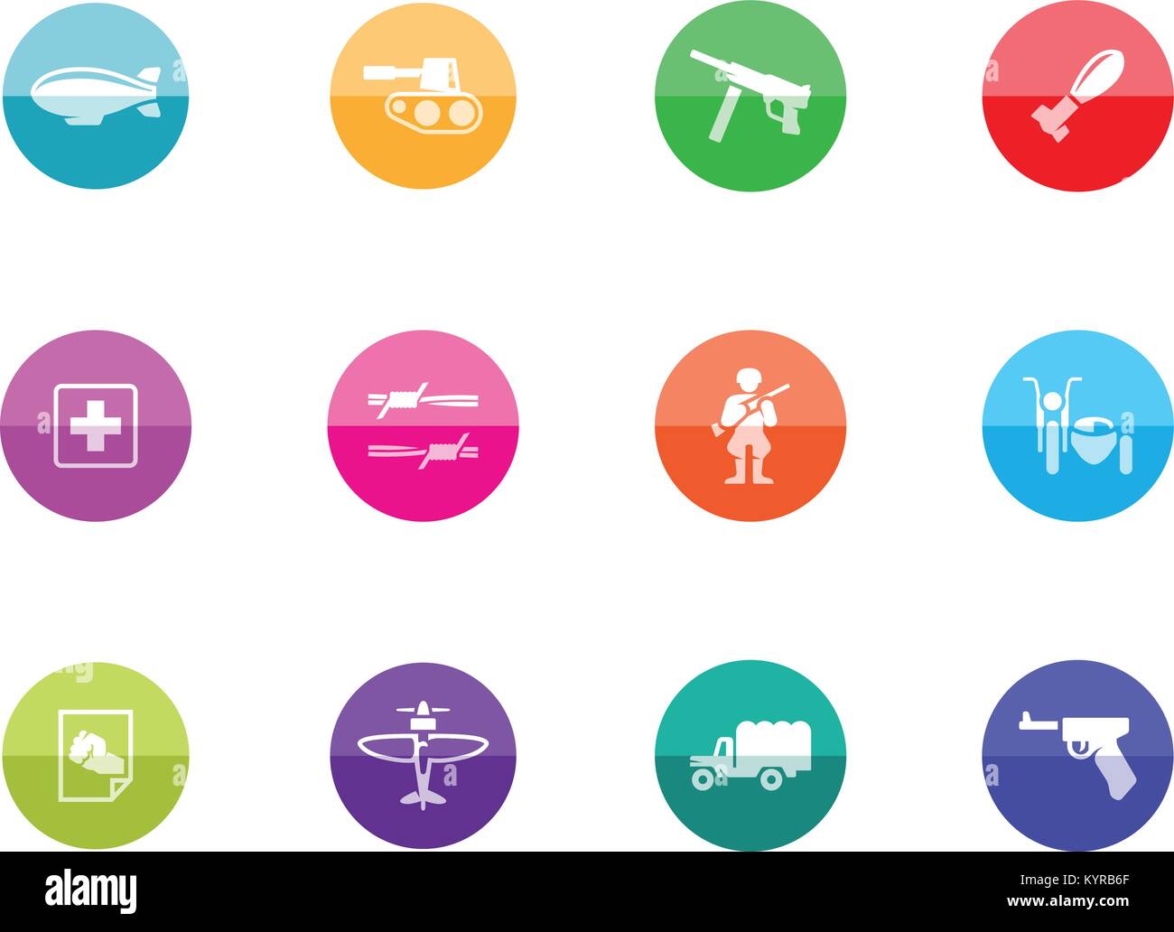 Round tanks Stock Vector Images - Alamy