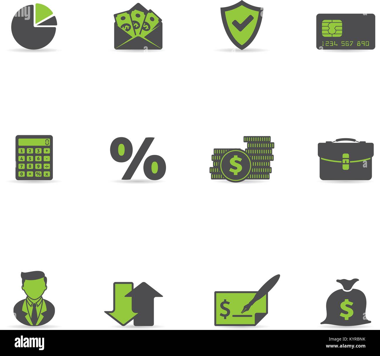 Touch pad gestures icons in duo tone color. Vector illustration Stock ...