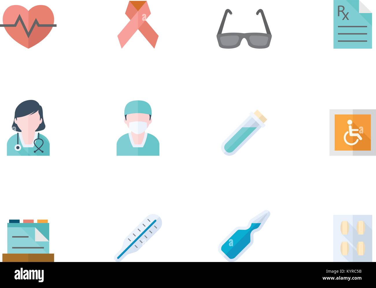 Finance icon series in flat colors style. Vector illustration Stock ...