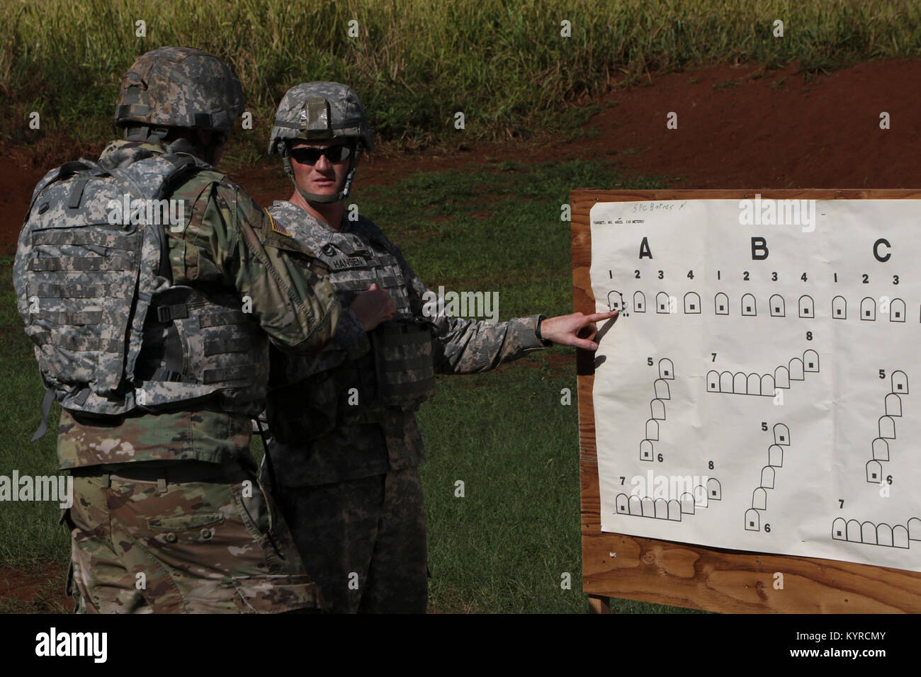 Sgt. 1st Class Jerrold Hansen, with Headquarters and Headquarters ...