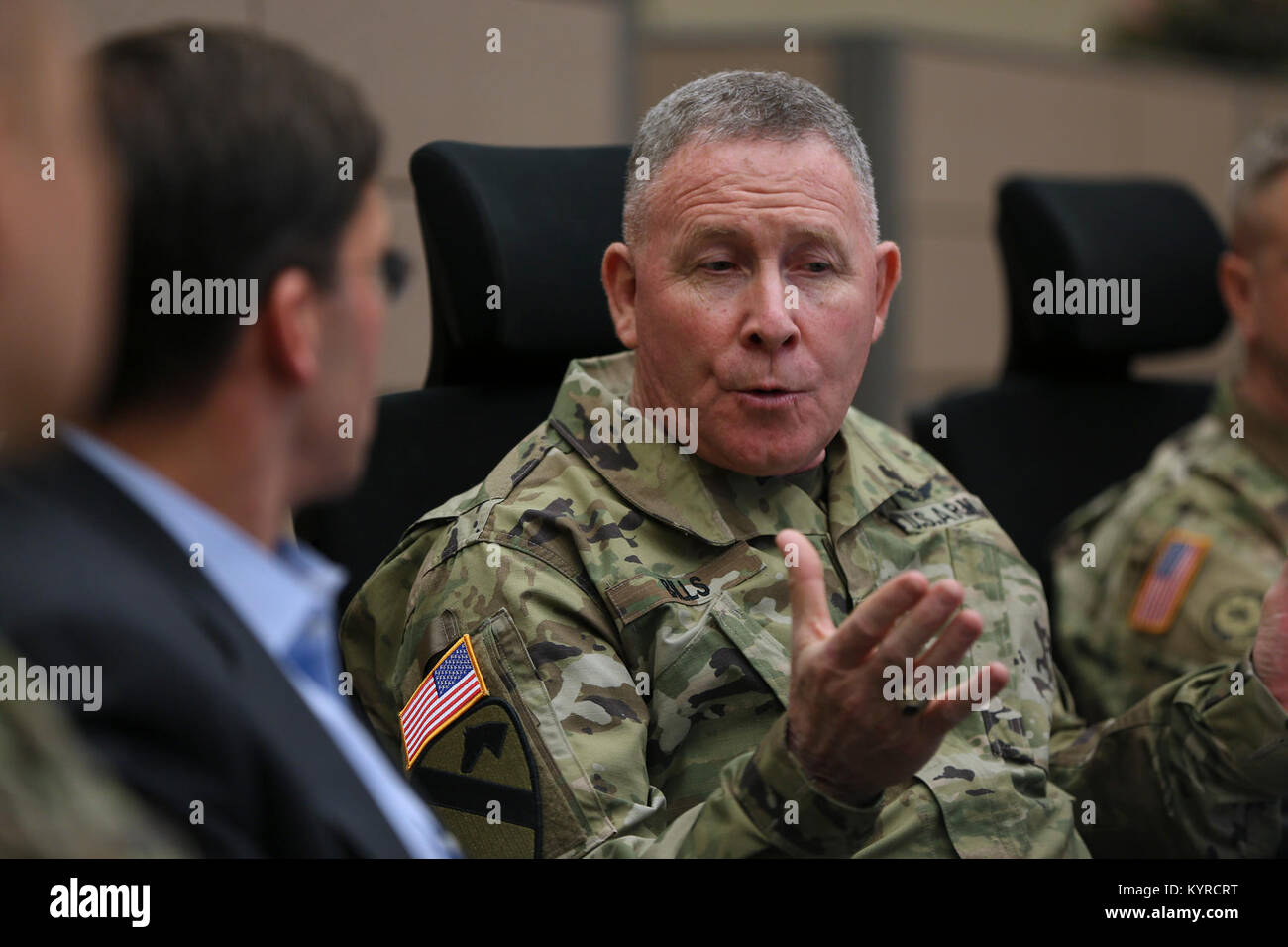 U.S. Army Lt. Gen. Michael A. Bills, the commanding general of Eighth ...