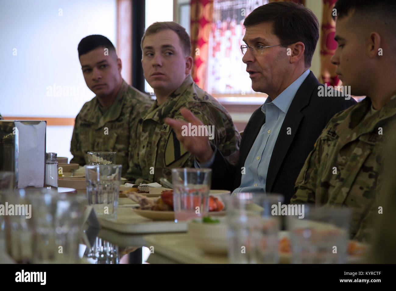 Korean army base camp hi-res stock photography and images - Alamy