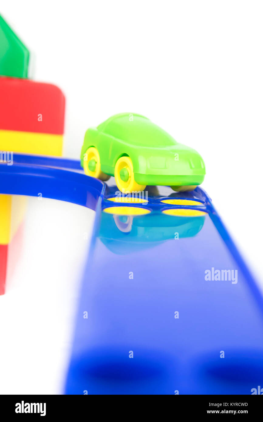 An image of a toy slot car racing track Stock Photo - Alamy