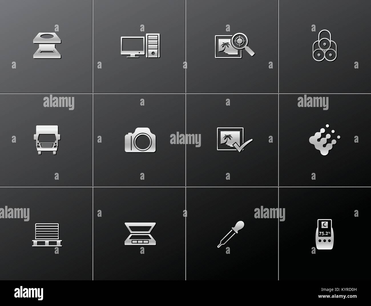 Series press Stock Vector Images - Alamy