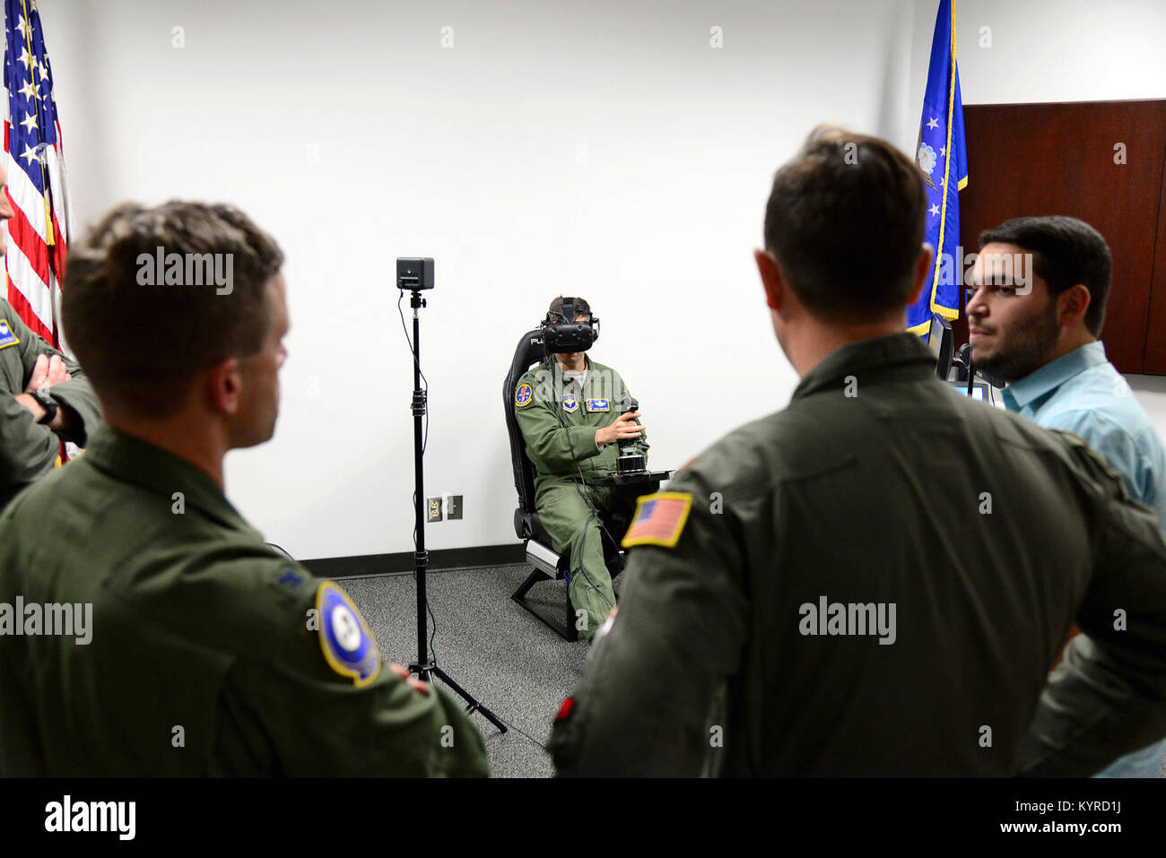 Col. William Denham, 14th Flying Training Wing Vice Commander, and the ...