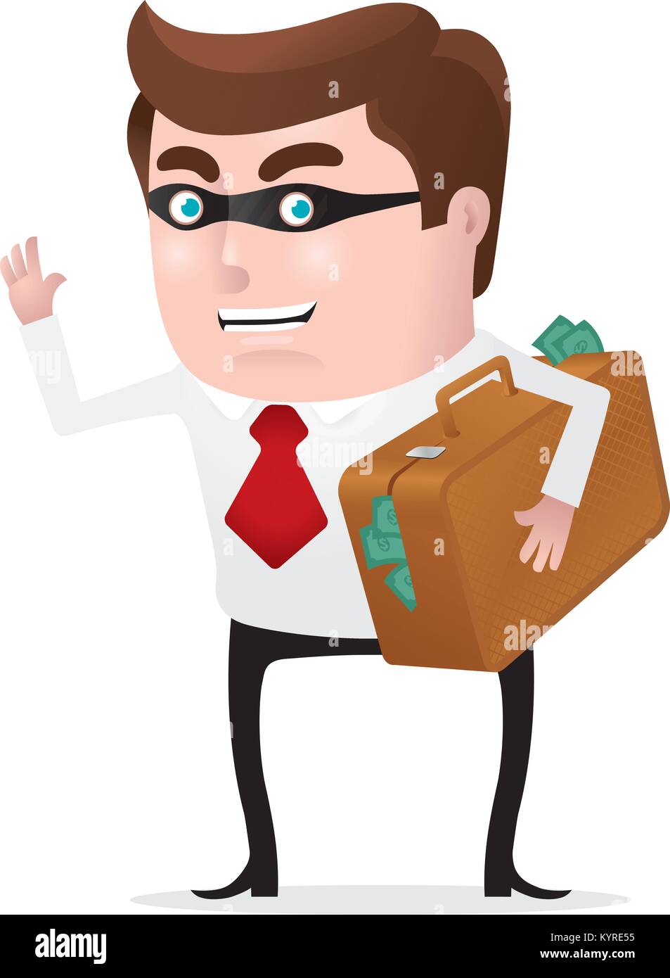 Looting cartoon hi-res stock photography and images - Alamy